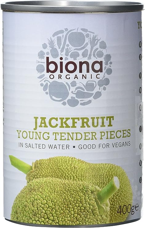 Biona Organic Young Jackfruit in Salted Water 400g - 6 Pack