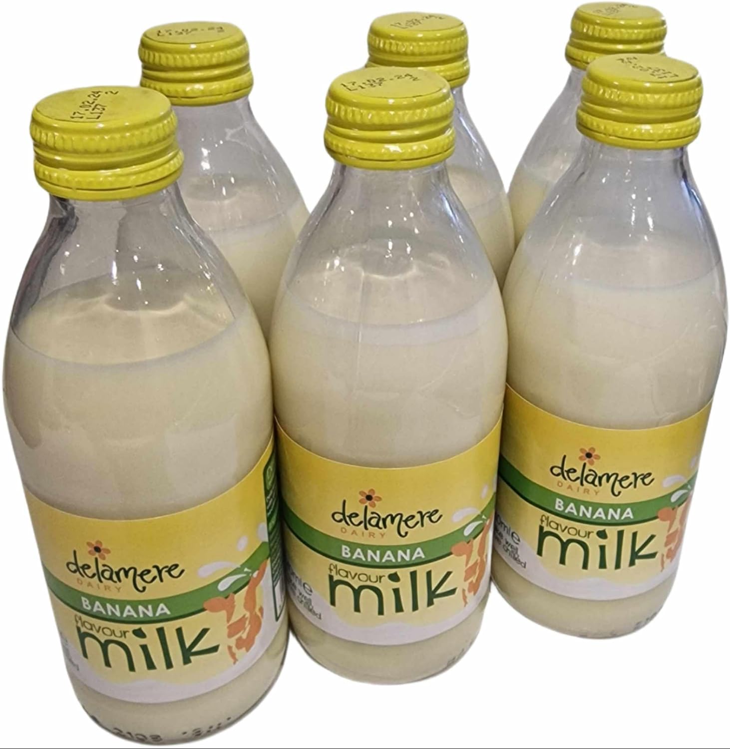 Delamere Dairy Delamere Dairy Banana Flavoured Cows Milk 500ml - 6 Pac