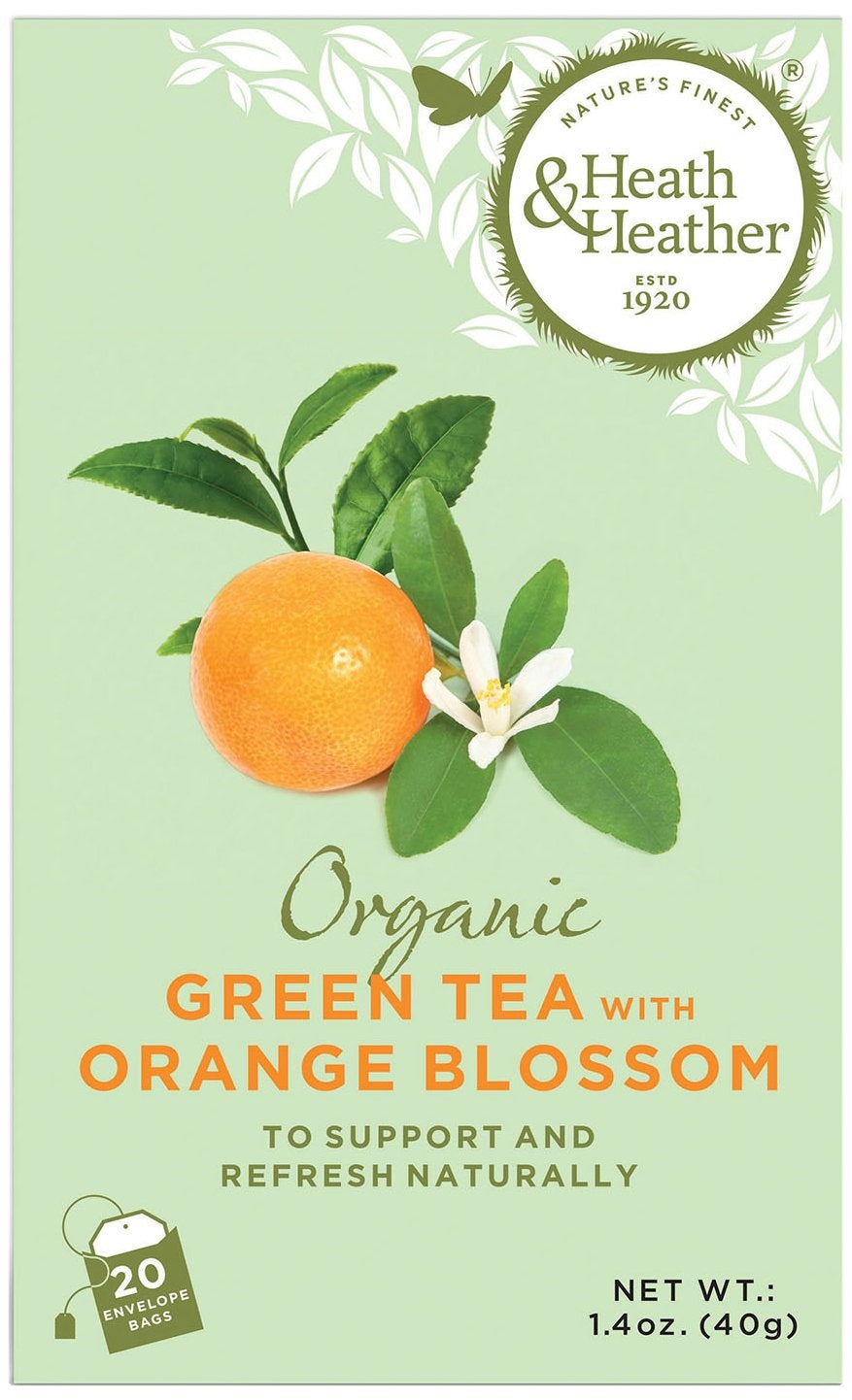 Organic Green Tea & Orange Blossom - 20bags