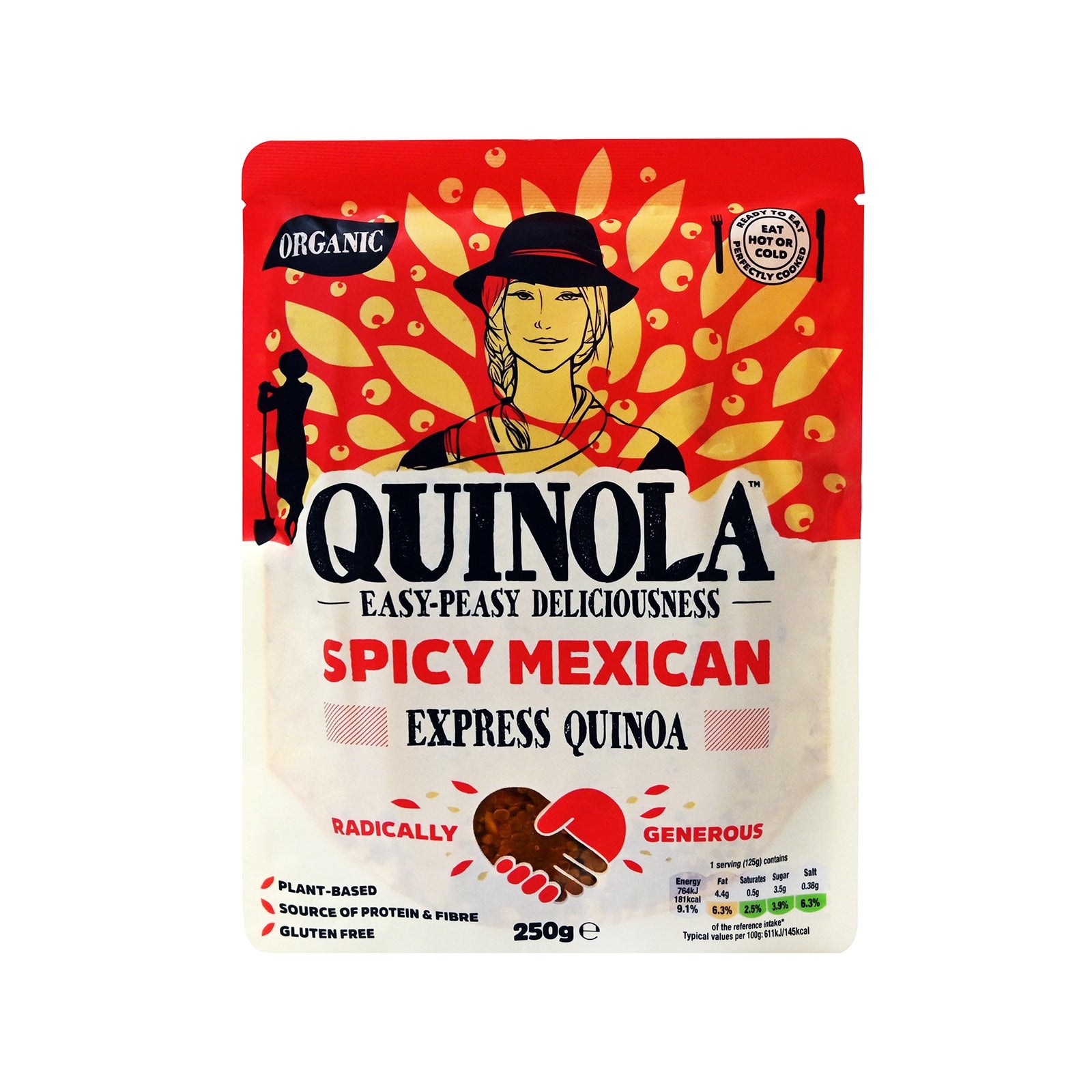 Quinola Express Spicy Mexican Quinoa 250g - 6 Pack